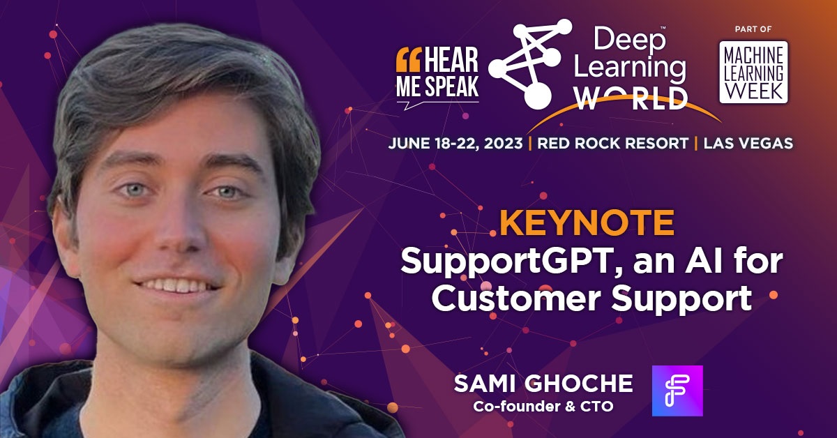 Generative AI Takes Stage at Machine Learning Week 2023 « Machine ...